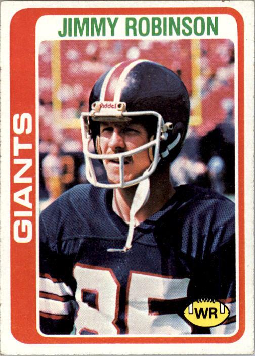 Jimmy Robinson Football Price Guide | Jimmy Robinson Trading Card Value ...