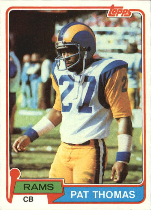 Pat DB Thomas Football Price Guide | Pat DB Thomas Trading Card Value ...