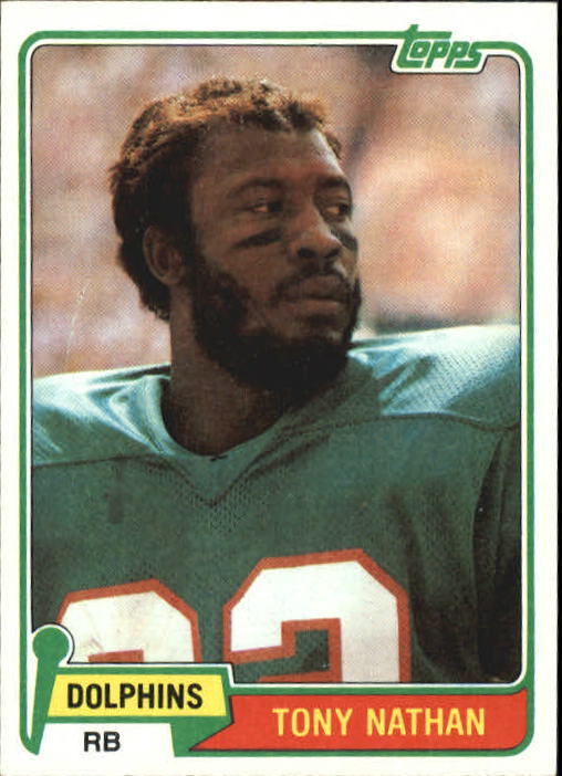 Tony Nathan Football Price Guide | Tony Nathan Trading Card Value – Beckett