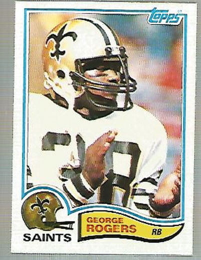 George Rogers Football Price Guide | George Rogers Trading Card Value ...