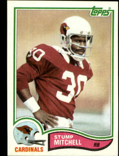 Stump Mitchell Football Price Guide | Stump Mitchell Trading Card Value ...