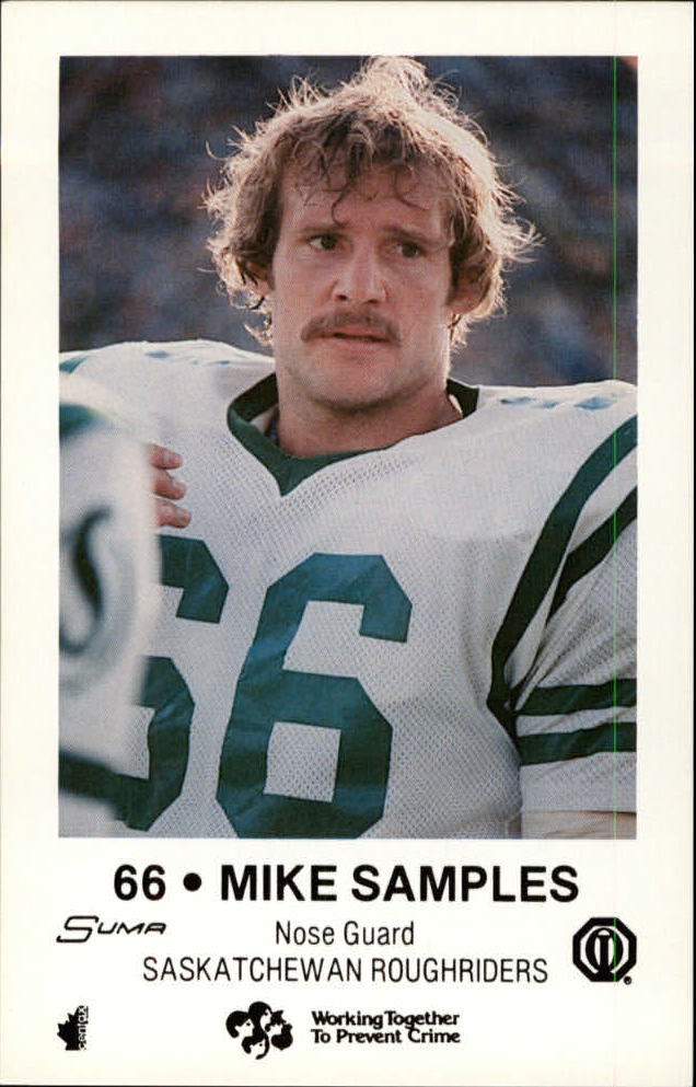 Mike Samples Football Price Guide | Mike Samples Trading Card Value ...