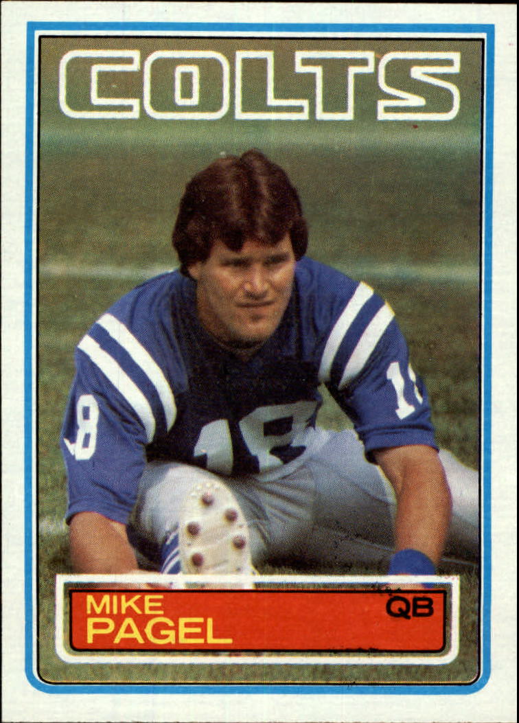 Mike Pagel Football Price Guide | Mike Pagel Trading Card Value – Beckett