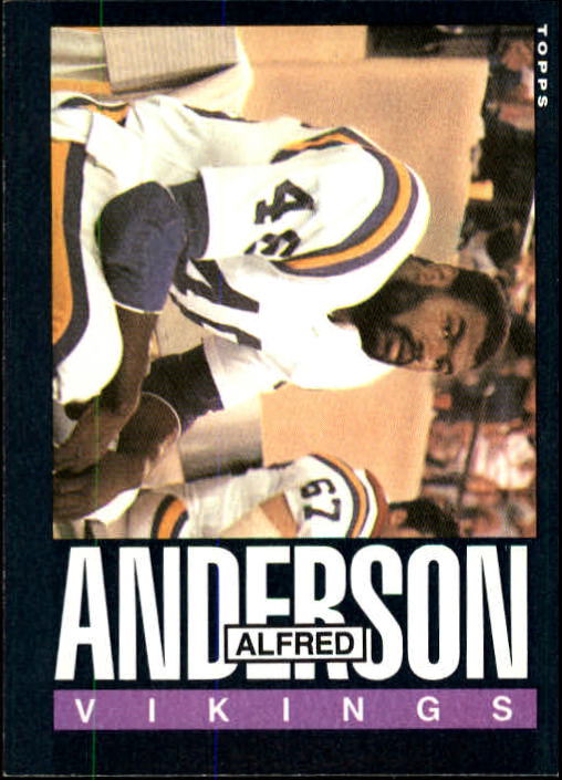 Alfred Anderson Football Price Guide | Alfred Anderson Trading Card ...