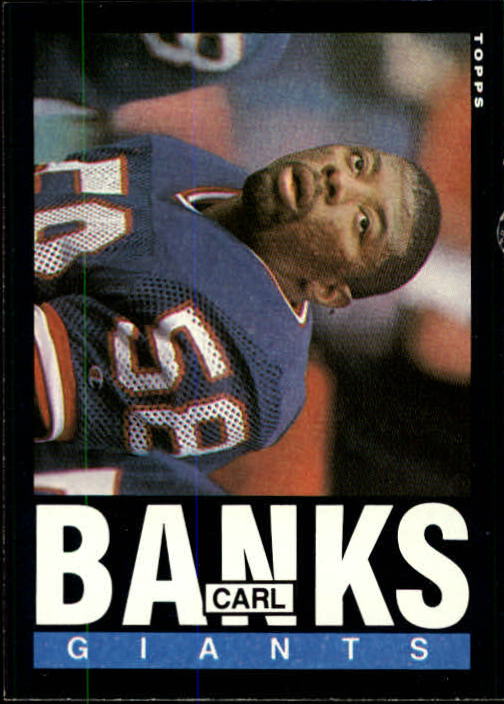Carl Banks Football Price Guide | Carl Banks Trading Card Value – Beckett
