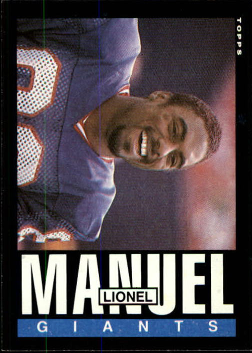Buy Lionel Manuel Cards Online | Lionel Manuel Football Price Guide - Beckett