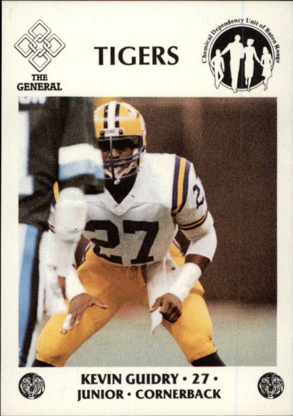 Kevin Guidry Football Price Guide | Kevin Guidry Trading Card Value ...