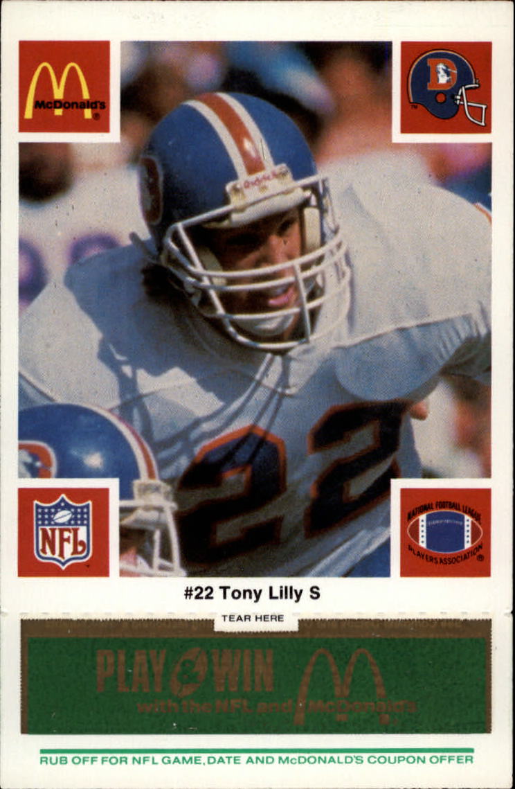 Tony Lilly Football Price Guide | Tony Lilly Trading Card Value – Beckett