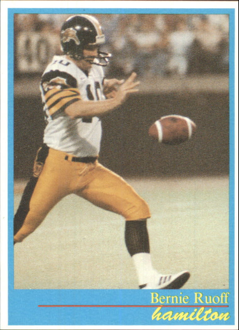 Bernie Ruoff Football Price Guide | Bernie Ruoff Trading Card Value ...