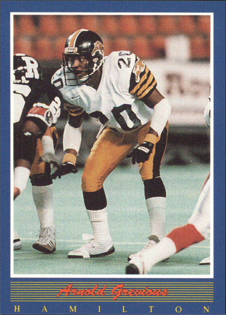 Arnold Grevious Football Price Guide | Arnold Grevious Trading Card ...