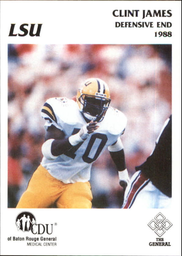 Clint James Football Price Guide | Clint James Trading Card Value – Beckett