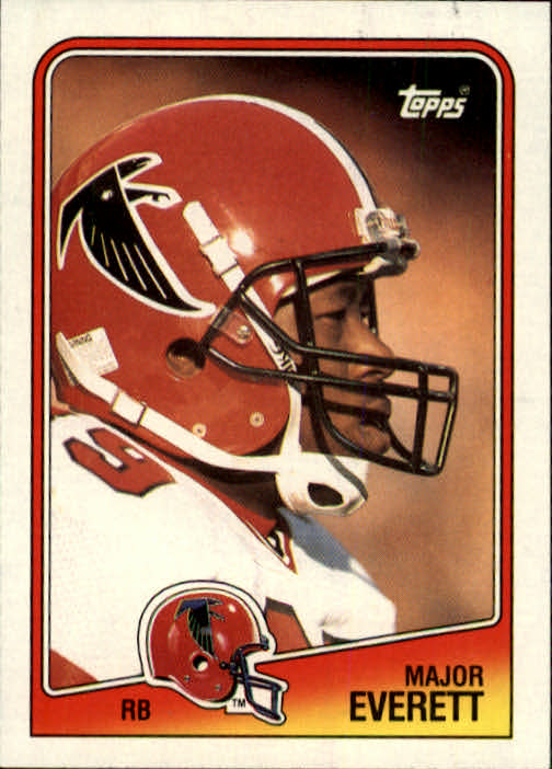 Major Everett Football Price Guide | Major Everett Trading Card Value ...