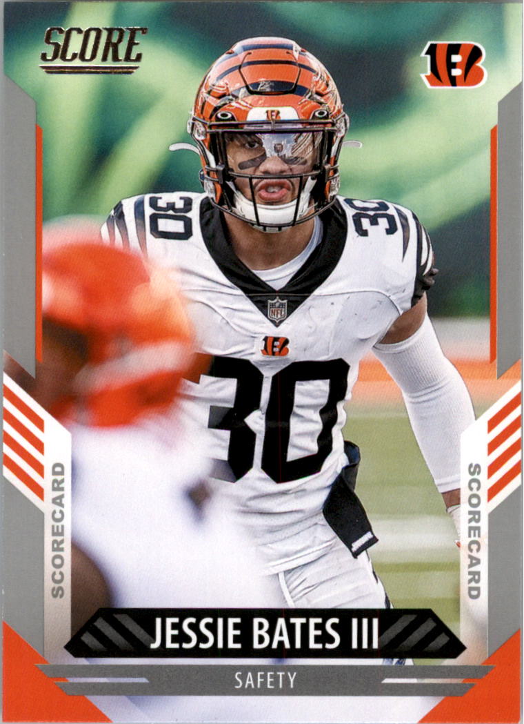 Jessie Bates Football Price Guide | Jessie Bates Trading Card Value ...