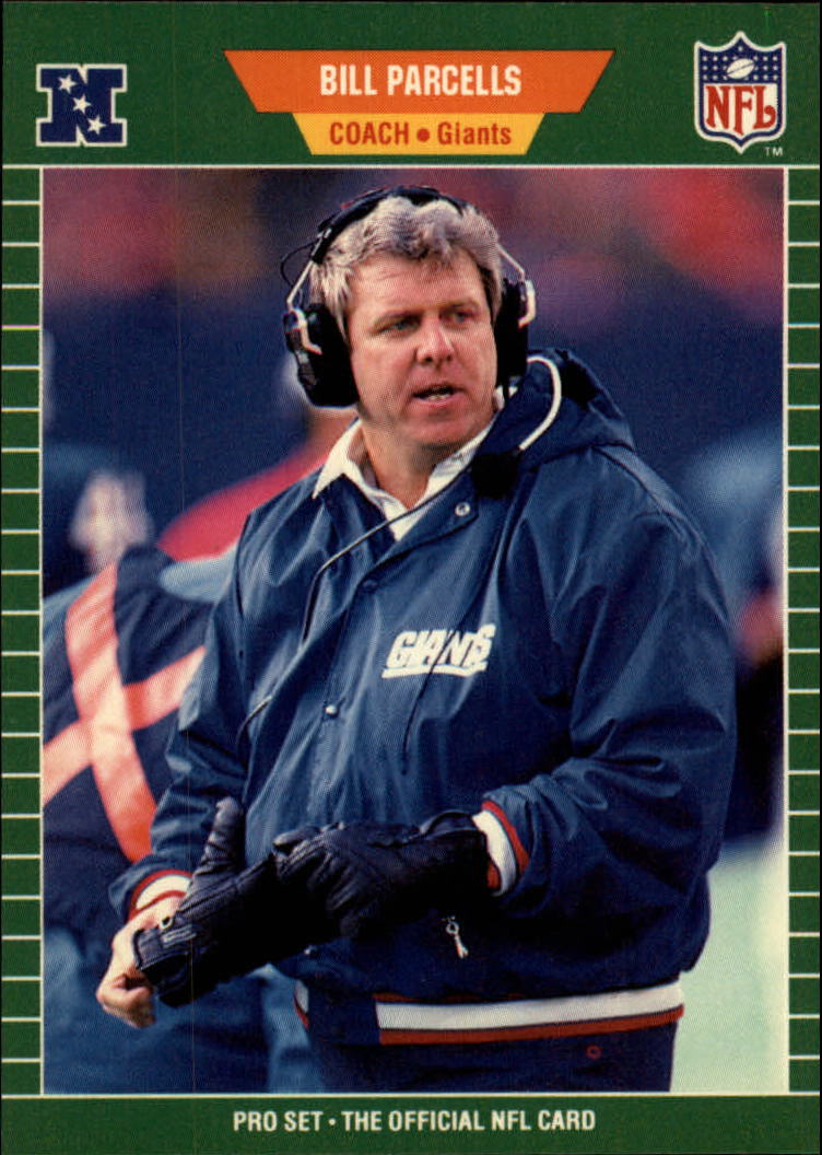 Bill Parcells Football Price Guide | Bill Parcells Trading Card Value ...