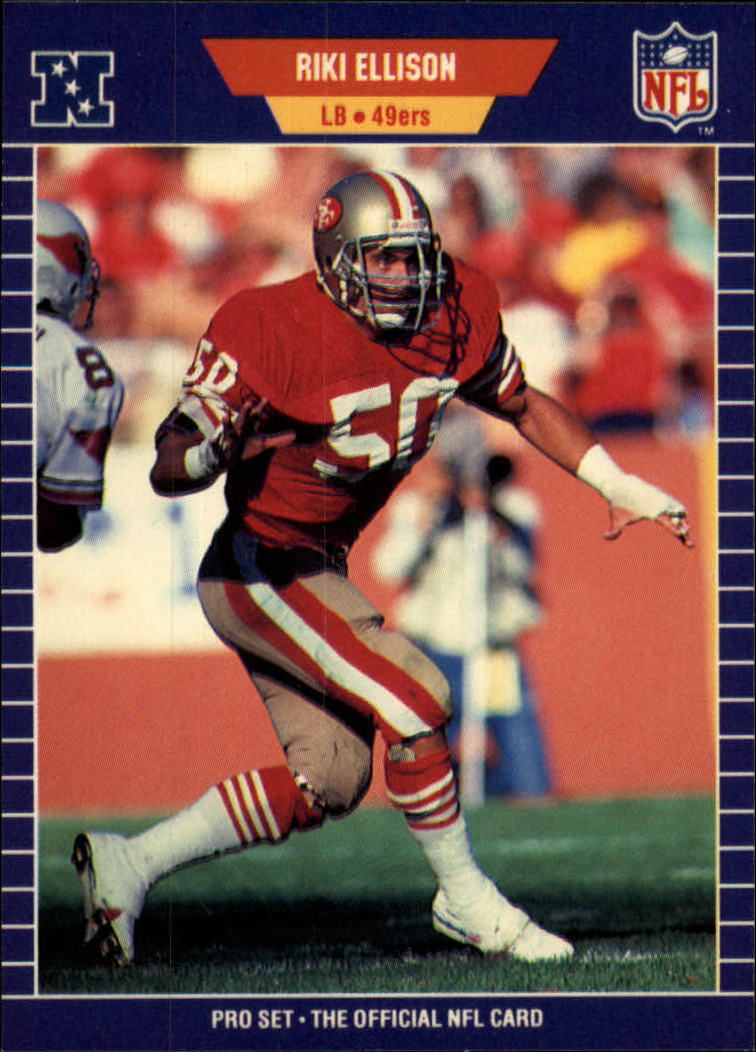 Riki Ellison Football Price Guide | Riki Ellison Trading Card Value ...