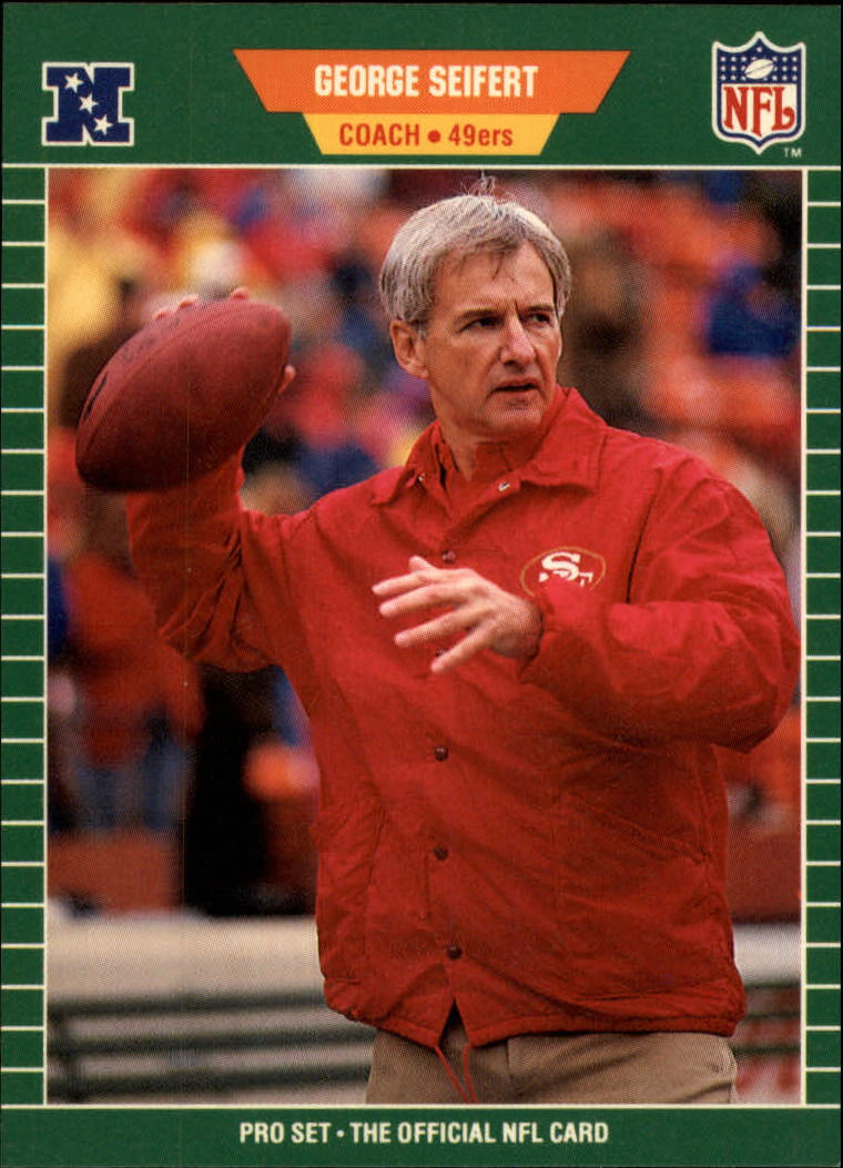 George Seifert Football Price Guide | George Seifert Trading Card Value ...
