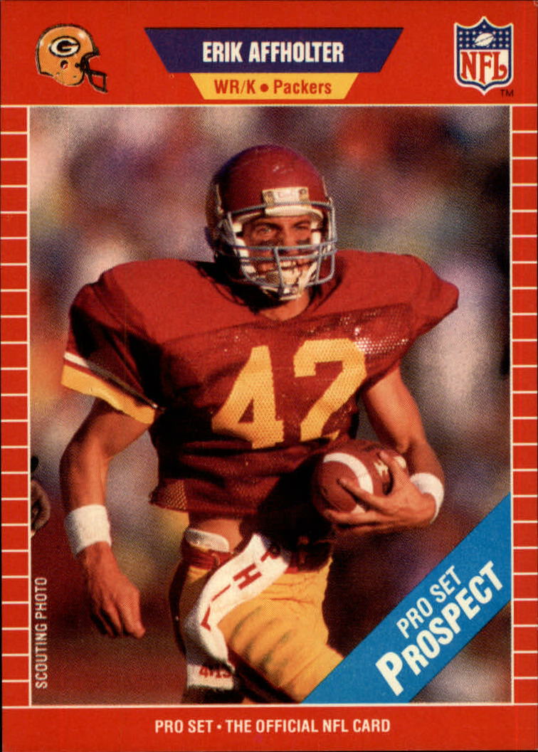 Erik Affholter Football Price Guide | Erik Affholter Trading Card Value ...