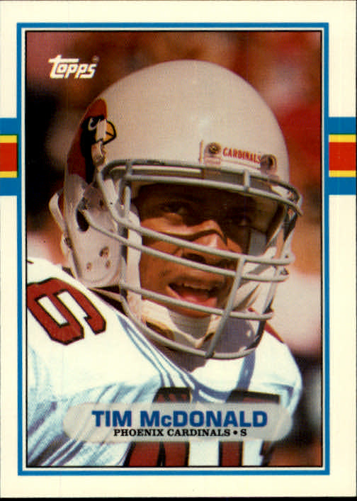 Tim McDonald Football Price Guide | Tim McDonald Trading Card Value ...