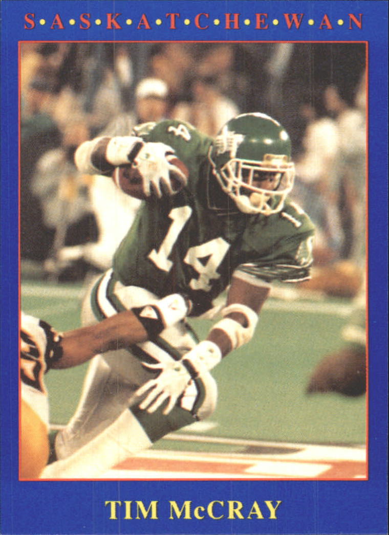 Tim McCray Football Price Guide | Tim McCray Trading Card Value – Beckett