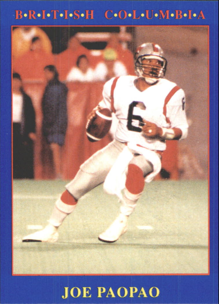 Joe Paopao Football Price Guide | Joe Paopao Trading Card Value – Beckett