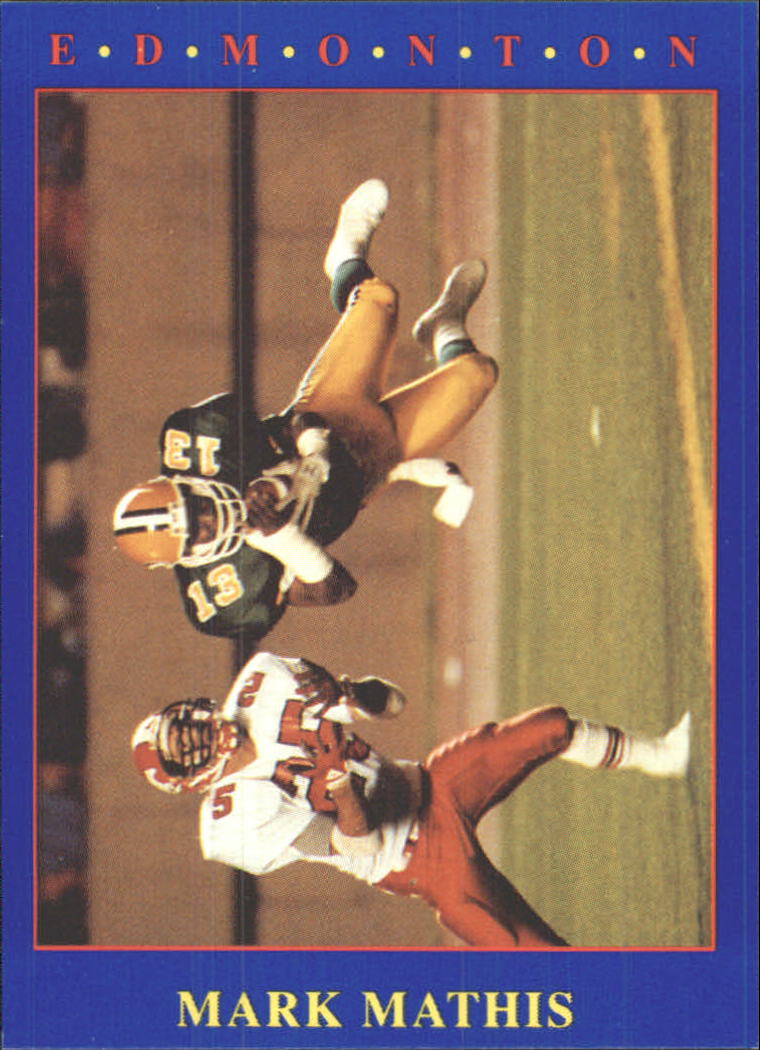 Mark Mathis Football Price Guide | Mark Mathis Trading Card Value – Beckett