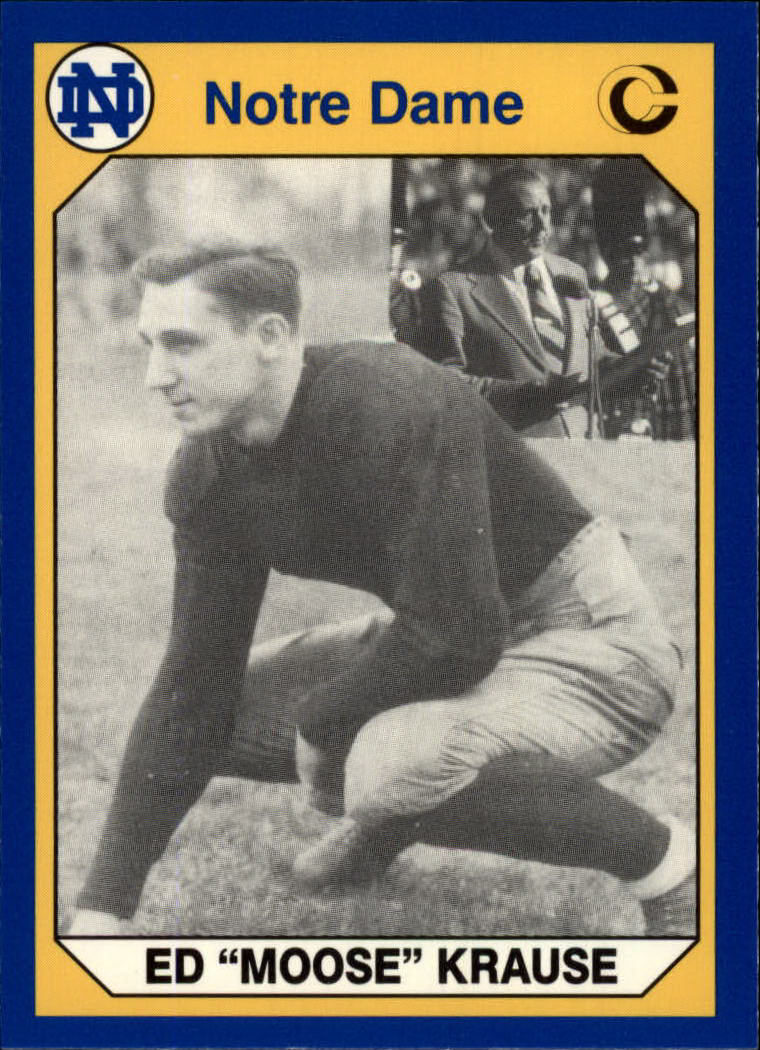 Buy Ed (Moose) Krause Cards Online | Ed (Moose) Krause Football Price ...
