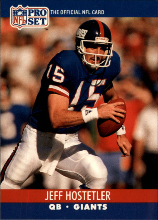 Jeff Hostetler Football Price Guide | Jeff Hostetler Trading Card Value ...