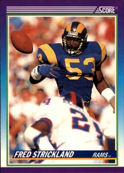 Fred Strickland Football Price Guide | Fred Strickland Trading Card ...