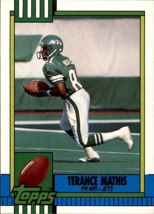 Terance Mathis Football Price Guide | Terance Mathis Trading Card Value ...