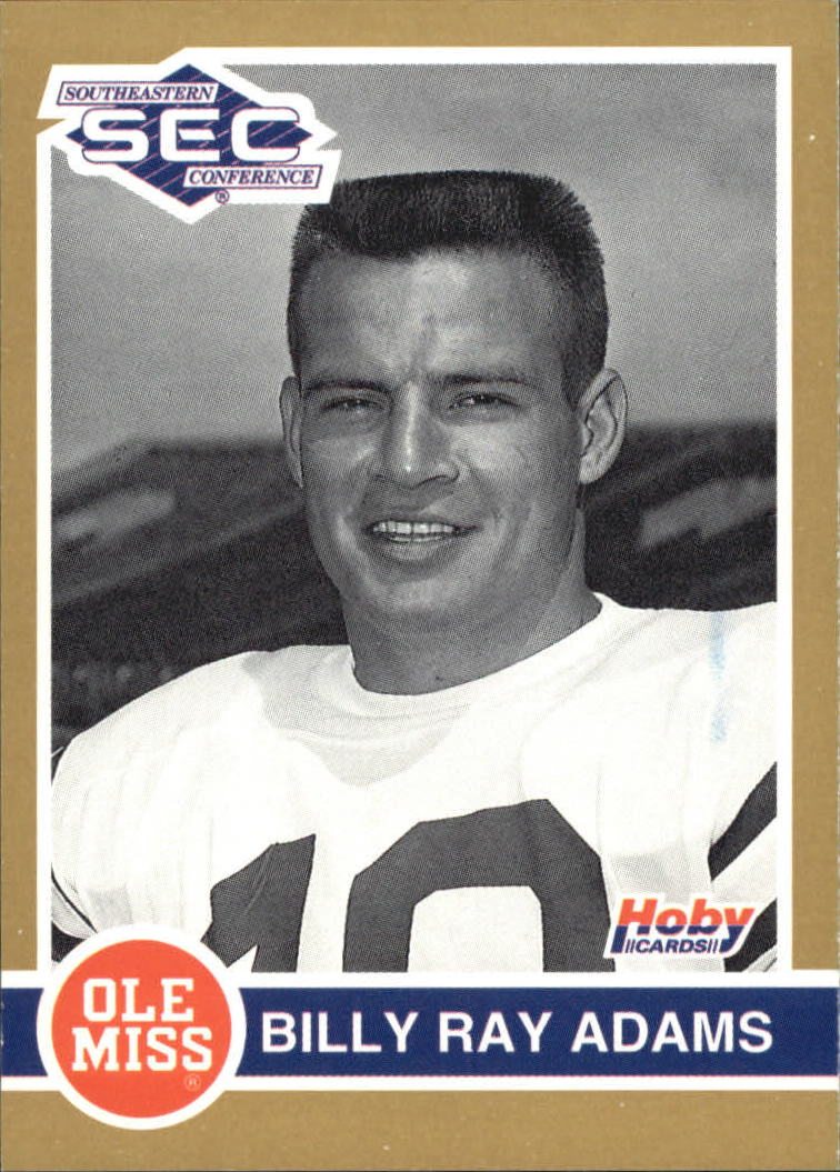 Billy Ray Adams Football Price Guide | Billy Ray Adams Trading Card ...