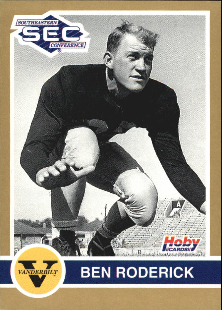 Ben Roderick Football Price Guide | Ben Roderick Trading Card Value ...