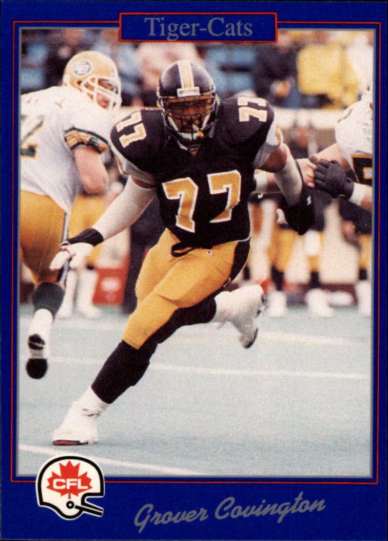 Grover Covington Football Price Guide | Grover Covington Trading Card ...