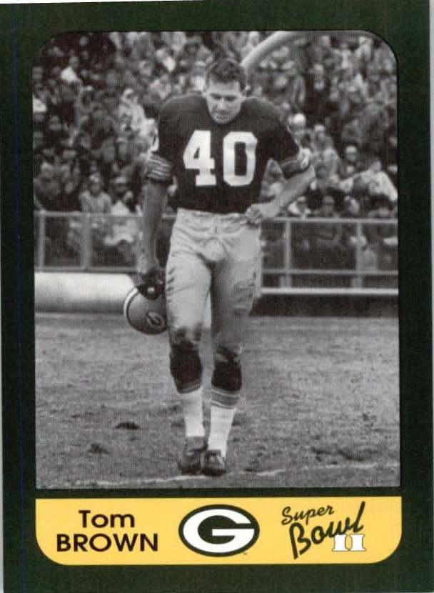 Tom DB Brown Football Price Guide | Tom DB Brown Trading Card Value ...