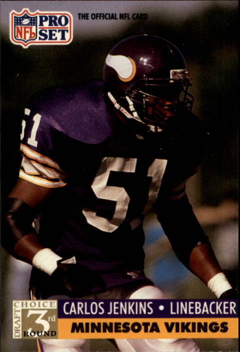 Carlos Jenkins Football Price Guide | Carlos Jenkins Trading Card Value ...