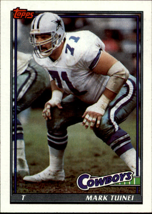 Mark Tuinei Football Price Guide | Mark Tuinei Trading Card Value – Beckett