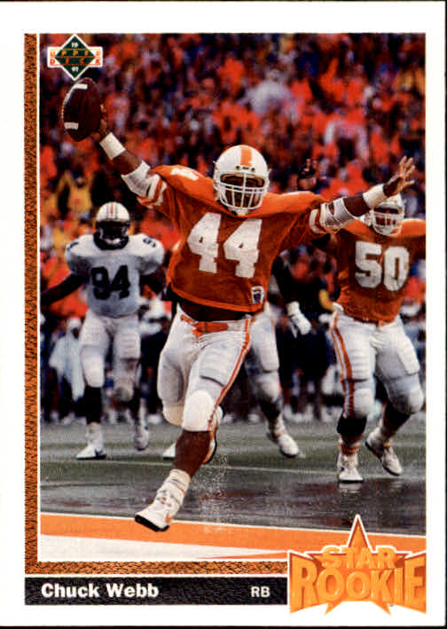 Chuck Webb Football Price Guide | Chuck Webb Trading Card Value – Beckett