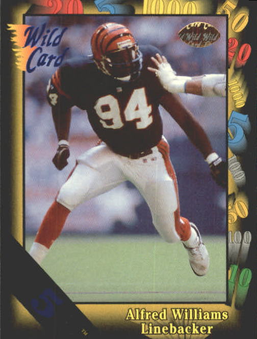 Buy Alfred Williams Cards Online | Alfred Williams Football Price Guide ...