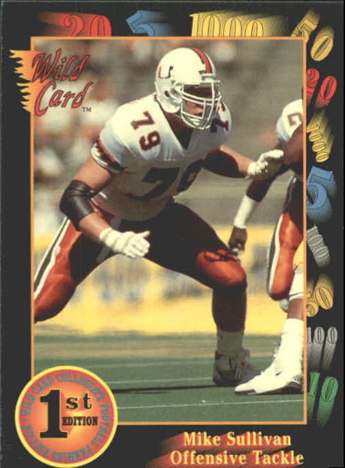 Mike Sullivan Football Price Guide | Mike Sullivan Trading Card Value ...