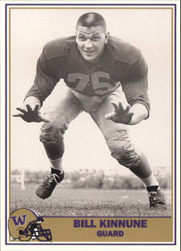Bill Kinnune Football Price Guide | Bill Kinnune Trading Card Value ...