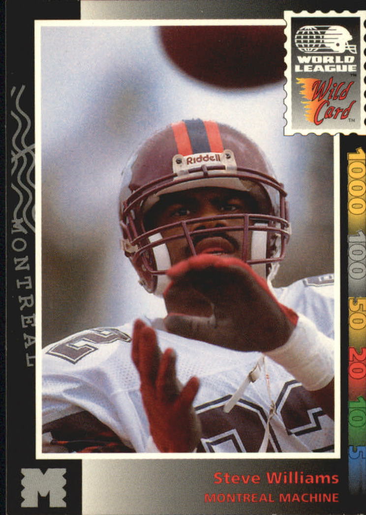 Buy Steve WR Williams Cards Online | Steve WR Williams Football Price ...