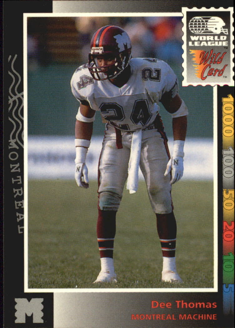 Dee Thomas Football Price Guide | Dee Thomas Trading Card Value – Beckett