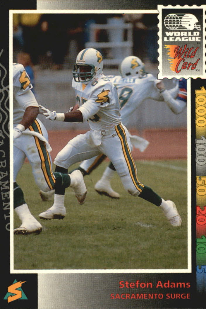 Stefon Adams Football Price Guide | Stefon Adams Trading Card Value ...