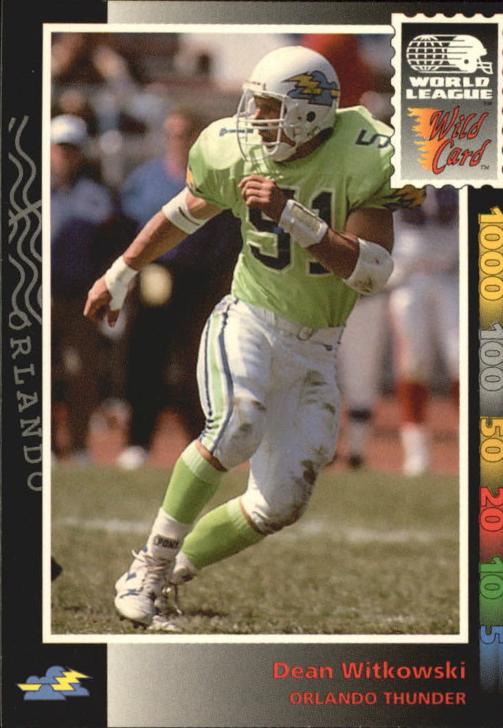 Dean Witkowski Football Price Guide | Dean Witkowski Trading Card Value ...