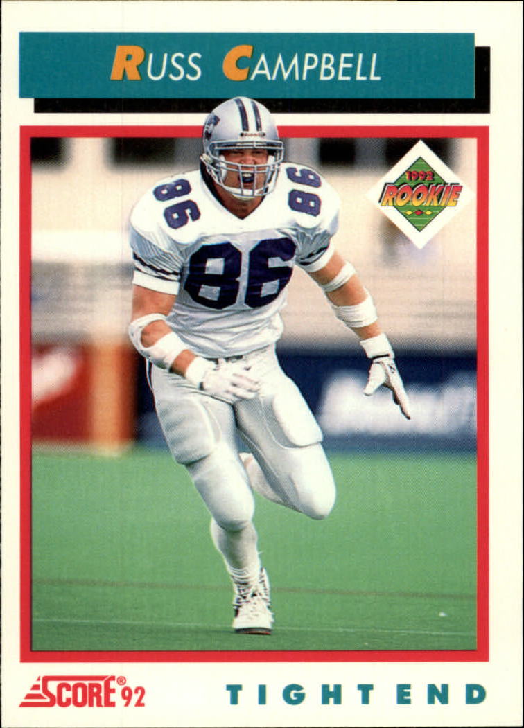 Russ Campbell Football Price Guide | Russ Campbell Trading Card Value ...