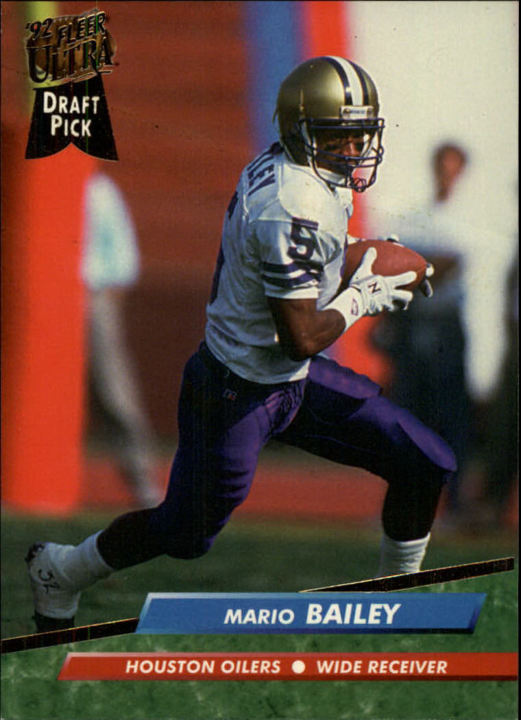 Buy Mario Bailey Cards Online | Mario Bailey Football Price Guide - Beckett