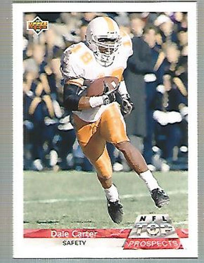 Dale Carter Football Price Guide | Dale Carter Trading Card Value – Beckett