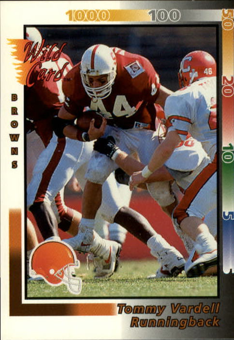 Tommy Vardell Football Price Guide | Tommy Vardell Trading Card Value ...