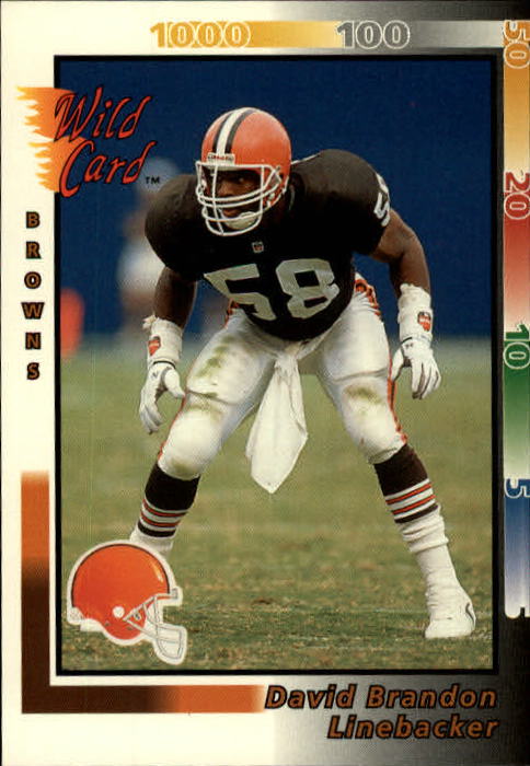 David Brandon Football Price Guide | David Brandon Trading Card Value ...