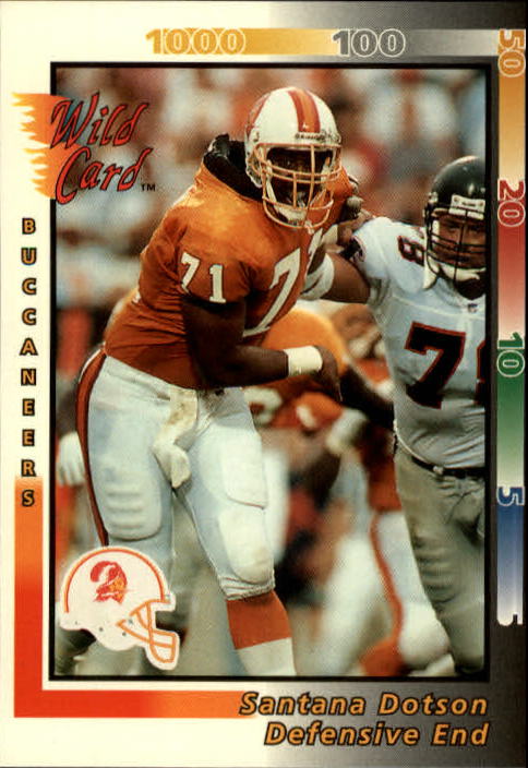 Santana Dotson Football Price Guide | Santana Dotson Trading Card Value ...