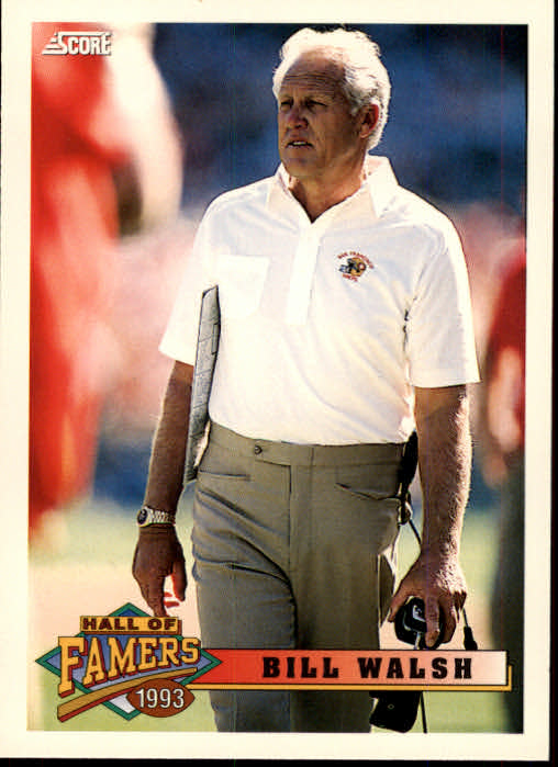 Bill CO Walsh Football Price Guide | Bill CO Walsh Trading Card Value ...